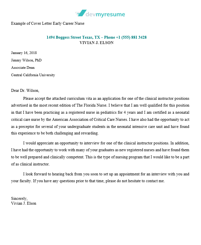 Cover Letter Writing Service Of High Quality Devmyresume